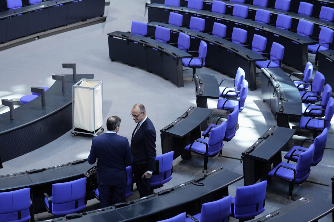 Take your seats, please: Germany’s parliament chamber is rearranged to ...